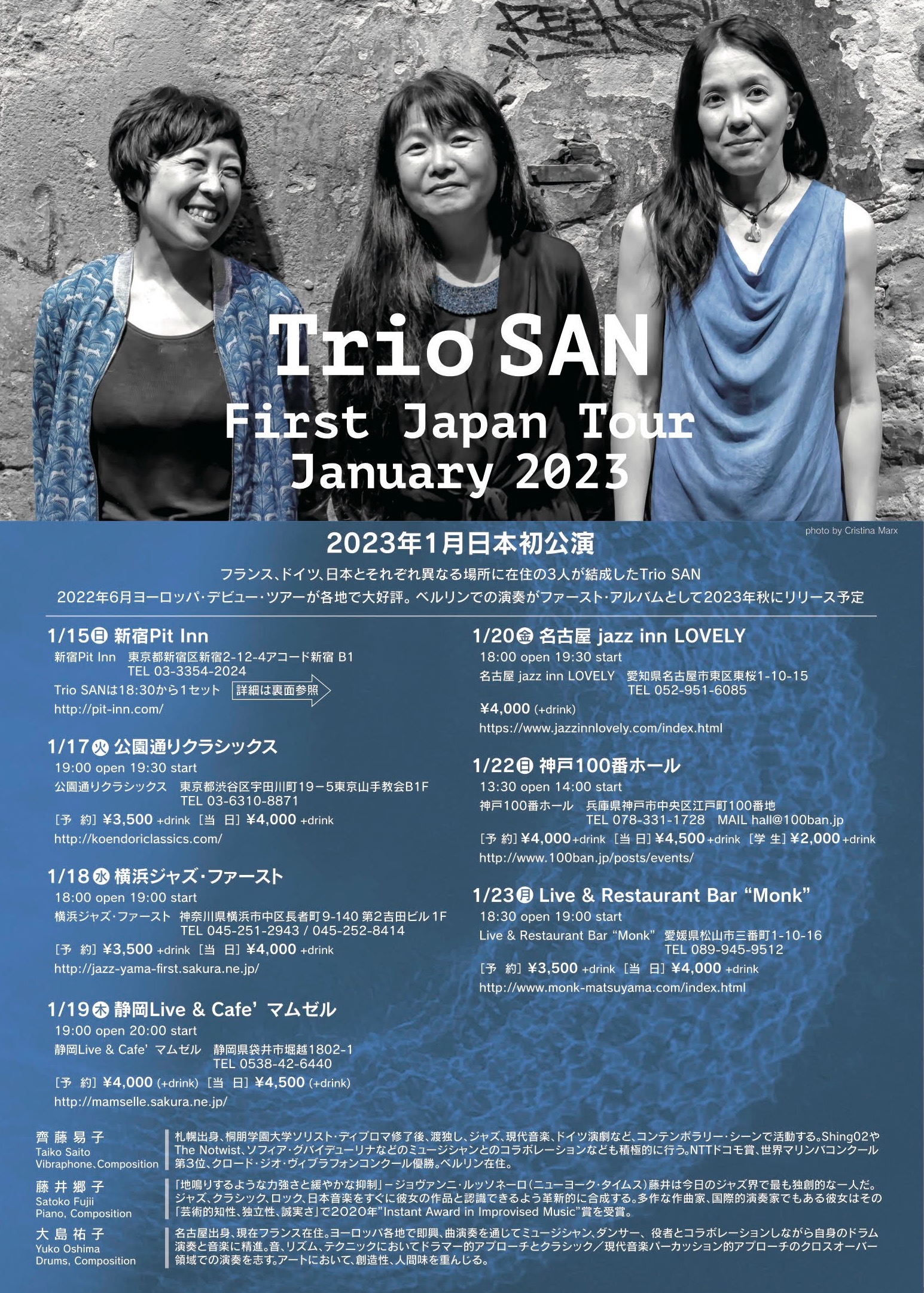 Trio SAN – taikosaito.net